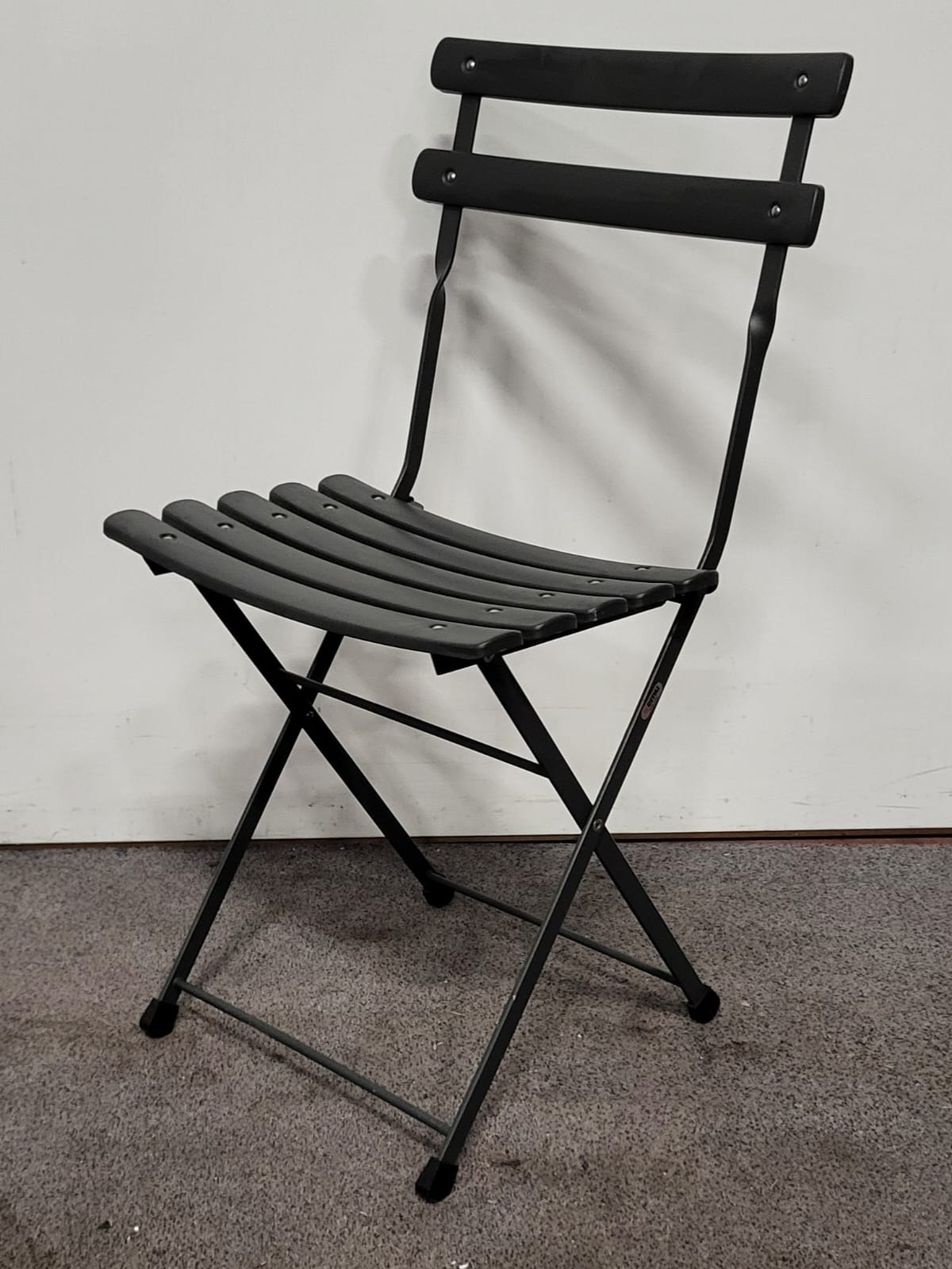 4x Tuin klapstoel Emu-Arc en Ciel, zwart, 43 x 43 x 82 cm ...